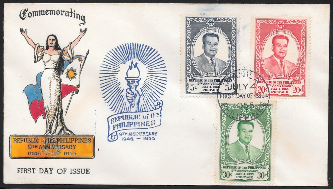 Philippine Stamps of 1955 - Phil-Philately